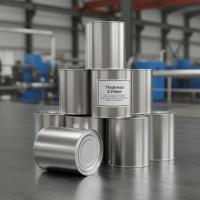 China 0.23mm Thickness Metal Tin Cans Durable Corrosion Resistant Packaging for Food Cosmetics Industry for sale