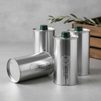 China 300ml Olive Oil Tin Cans Food Grade Metal Packaging with Handle for Industrial Use for sale