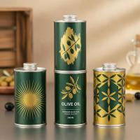 China 300ML Olive Oil Tin Cans Metal Containers with Handle for Freshness Preservation for sale