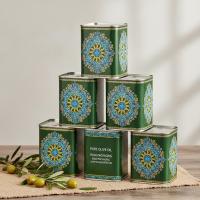 China Olive Oil Tin Cans 300ML Food Grade Bulk Packaging with Metal Handle for Safe Transportation for sale