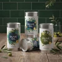 China Recyclable Olive Oil Tin Cans 1L 2L 3L with Metal Handle for Food Grade Storage and Retail Packaging for sale