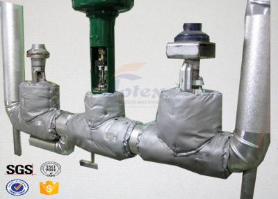 China 550 Degree 37oz Thermal Insulation Covers , Removable Insulation Blankets For Building for sale