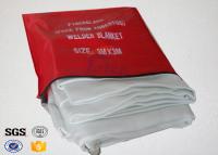 China 1m x 1m Fiberglass Fire Blanket - 550°C Heat Resistant, 430g/m² Weight, EN1869 Certified for Kitchen & Welding Safety for sale