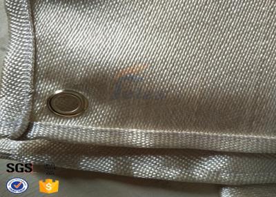 China 840gsm Fiberglass Fire Blanket 1x1M Size with 1000°F Heat Resistance for Industrial Welding Safety for sale