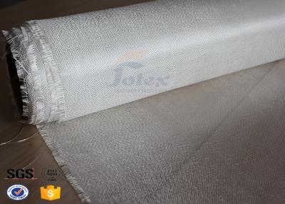 China Transparent Fiberglass Fabric Surfboard Cloth - 125 g/m² Weight, 0.12 mm Thickness, Fire Resistant E-Glass Material for sale