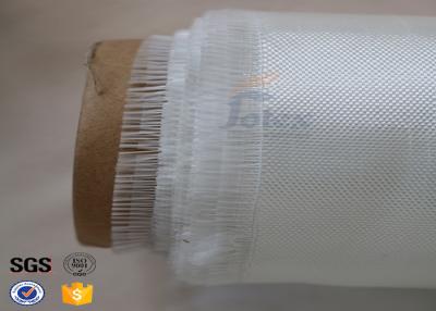 China 4oz and 6oz Plain White E-Glass Fiberglass Cloth for Surfboards - 136g/m² to 198g/m² Weight, 550°C Heat Resistance for sale
