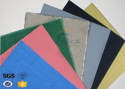 China Colorful PVC Coated Fiberglass Fabric for Flex Duct - 183cm to 254cm Width, 180°C Heat Resistance for sale