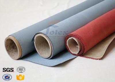 China 750 Degree High Silica Fabric 600gsm Silicone Coated Fiberglass Cloth for sale