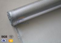 China Recyclable Aluminum Coated High Silica Fabric Fiberglass Fire Retardant - 96% SiO2 Content, 1100°C Continuous Use, 1000-1800mm Width for sale