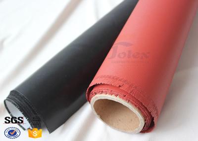 China 1400gsm Thermal Insulation High Silica Fabric with Silicone Rubber Coating for sale