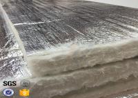 China E-Glass Fiber Insulation Mat 25mm Thick 133kg/m³ Density for Heat Protection Jackets and Industrial Applications for sale