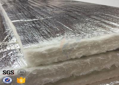 China E-Glass Fiber Insulation Mat 25mm Thick 133kg/m³ Density for Heat Protection Jackets and Industrial Applications for sale