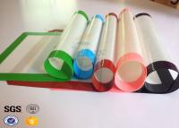 China Silicone Fiberglass Baking Mat -40°C to 250°C Temperature Range, 0.4mm/0.8mm Thickness for Oven & Microwave Use for sale