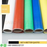 China Colored Silicone Coated Glass Fiber Fabric 15oz 0.45mm Thick for Heat Insulation Jackets for sale
