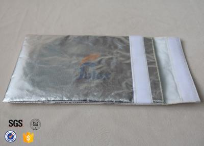 China Abrasion Resistant Fireproof Cash Storage Bag 28x38cm 11x15 Inch with 550℃ Heat Resistance and Aluminum Foil Lamination for sale