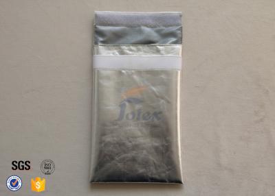 China 60g/m2 White Non Woven Fabric Fireproof Document Bag For Bank A4 Size for sale