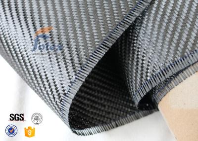 China 3K 200g Twill Weave Carbon Fiber Fabric - 0.3mm Thickness, 100cm Width for Industrial Surface Decoration for sale