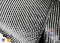 China 3K 200g 0.3mm Twill Weave Carbon Fiber Fabric for Reinforcement and Thermal Insulation Materials for sale
