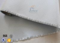 China Aluminized Silver Coated Fiberglass Fabric 220g/m² 0.2mm Thick for Thermal Insulation and Automotive Applications for sale