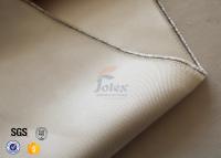 China 600g 0.7mm High Silica Cloth - 800°C Thermal Insulation Fabric with 96% SiO2 Content for sale