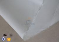 China White Silicone Coated Fiberglass Fabric For Kitchen Emergency Fire Blanket for sale
