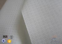 China 0.25mm Silicone Coated Fiber Glass Cloth For Barbecue Sparks Protection Apron for sale
