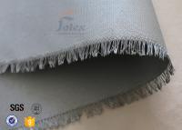 China 0.45mm PU Coated Glass Fibre Fabric For Welding Blanket 460gsm 39