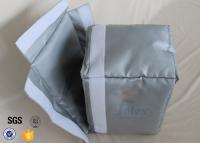 China Thermal material Silicone Coated Fiberglass Fabric Actuator Insulation Jackets for sale