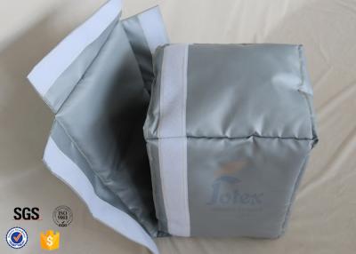 China Thermal material Silicone Coated Fiberglass Fabric Actuator Insulation Jackets for sale