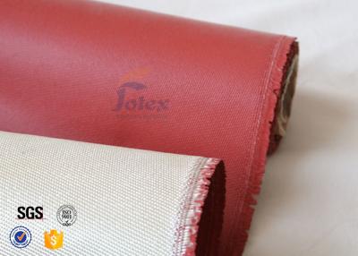China 800℃ Single Side Silicone Coated Fiberglass Cloth 680g 36