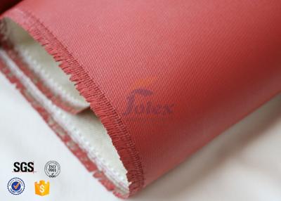 China 700Gsm 0.7mm Silicone Coated High Silica Fabric 800℃ Electrical Insulation for sale