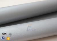 China 0.7mm 960gsm Welding Fiberglass Fire Blanket Silicone Coated Grey Coating for sale