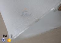 China 260℃ 0.45mm White Silicone Coated Fiberglass Fabric Fire Blanket 480gsm for sale