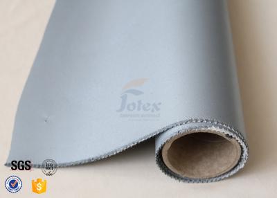 China 28oz Silicone Coated Fiberglass Fabric - 960g/m² Weight, 0.7mm Thickness for Fire Blankets & Welding Protection for sale