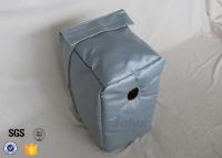 China Silicone Coated Fiberglass Fabric Thermal Insulation Covers Removable High Temperature for sale