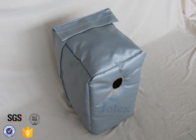 China Silicone Coated Fiberglass Fabric Thermal Insulation Covers Removable High Temperature for sale
