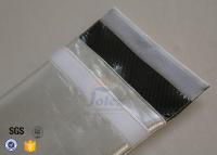 China 1022℉ Silver Fiberglass Fireproof Bags For Documents Cash Passport Envelope for sale