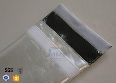 China 1022℉ Silver Fiberglass Fireproof Bags For Documents Cash Passport Envelope for sale