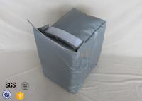 China Fire Retardant Grey Thermal Insulation Covers , High Temp Insulation Blanket Pads 800℃ 25MM for sale