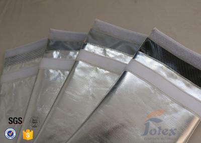 China 17x27cm Fireproof Document Bag with 1022°F Heat Resistance - Non-Itchy Aluminum Foil Protection for Passports and Money for sale