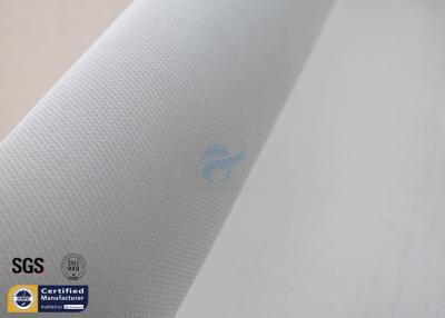China White Silicone Fiberglass Fire Blanket 0.43MM 480GSM 550℃ Emergency Kitchen for sale