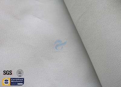 China White Silicone Fiberglass Fire Blanket 3732 0.43MM 260℃ Flame Resistant Material for sale