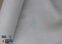 China Silicone Fiberglass Fire Blanket White Non Combustible Flame Resistant Fabric for sale