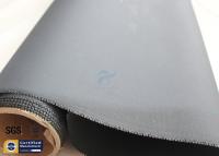 China Acrylic Coated Fiberglass Fire Blanket Cloth 530GSM 0.43mm Black 500℉ 39