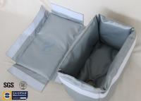 China Fiberglass Thermal Insulation Jackets Removable Grey 260℃ Electrical Insulation for sale