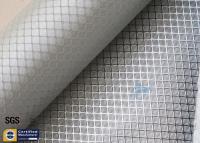 China Silver Coated Fabric Aluminized Fiberglass Cloth 0.2MM 260℃ Decoration for sale