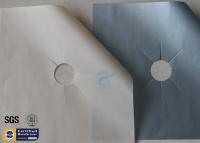 China PTFE Fiberglass Fabric Reusable Gas Range Protectors Cover 10.6