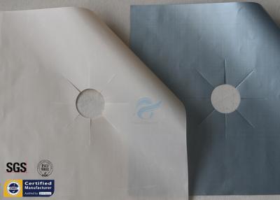 China PTFE Fiberglass Fabric Reusable Gas Range Protectors Cover 10.6