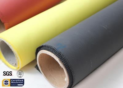 China Fiberglass Fabric Acrylic Coated Fire Welding Blanket Cloth Roll 0.45MM 260℃ for sale