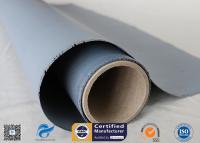 China 260℃ High Temp Resistant 18oz 0.45mm E - Glass Silicone Coated Fiberglass Fabric for sale
